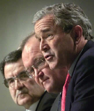 The World Press Review - Bush in Europe